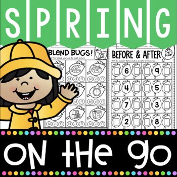 Spring Kindergarten Math And Literacy Printables | Tweet Resources